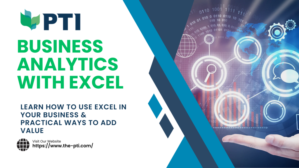 Business Analytics with Excel Online Course – PTI Group