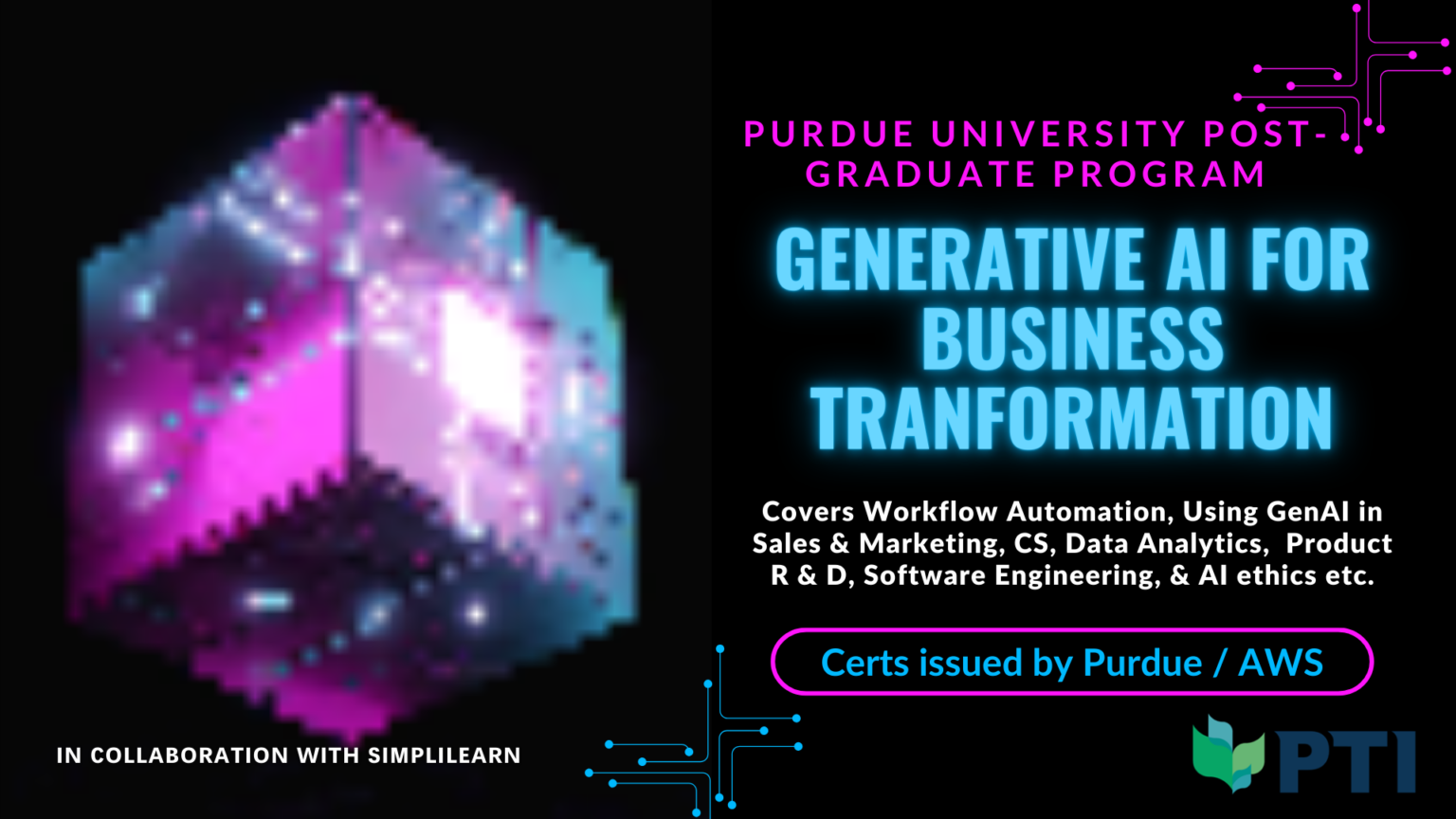 Purdue University Post-graduate (PG) Program – Generative AI for ...