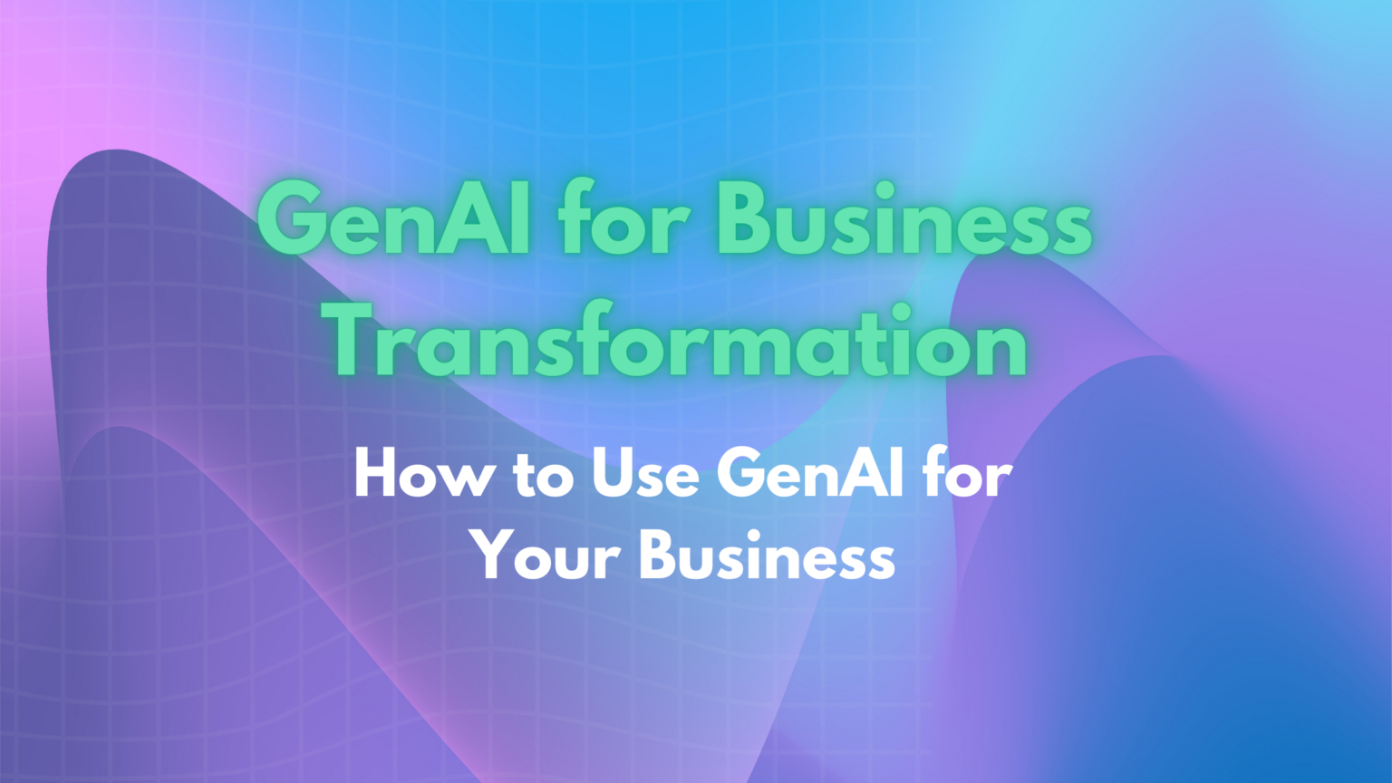 Generative AI Courses – PTI Group